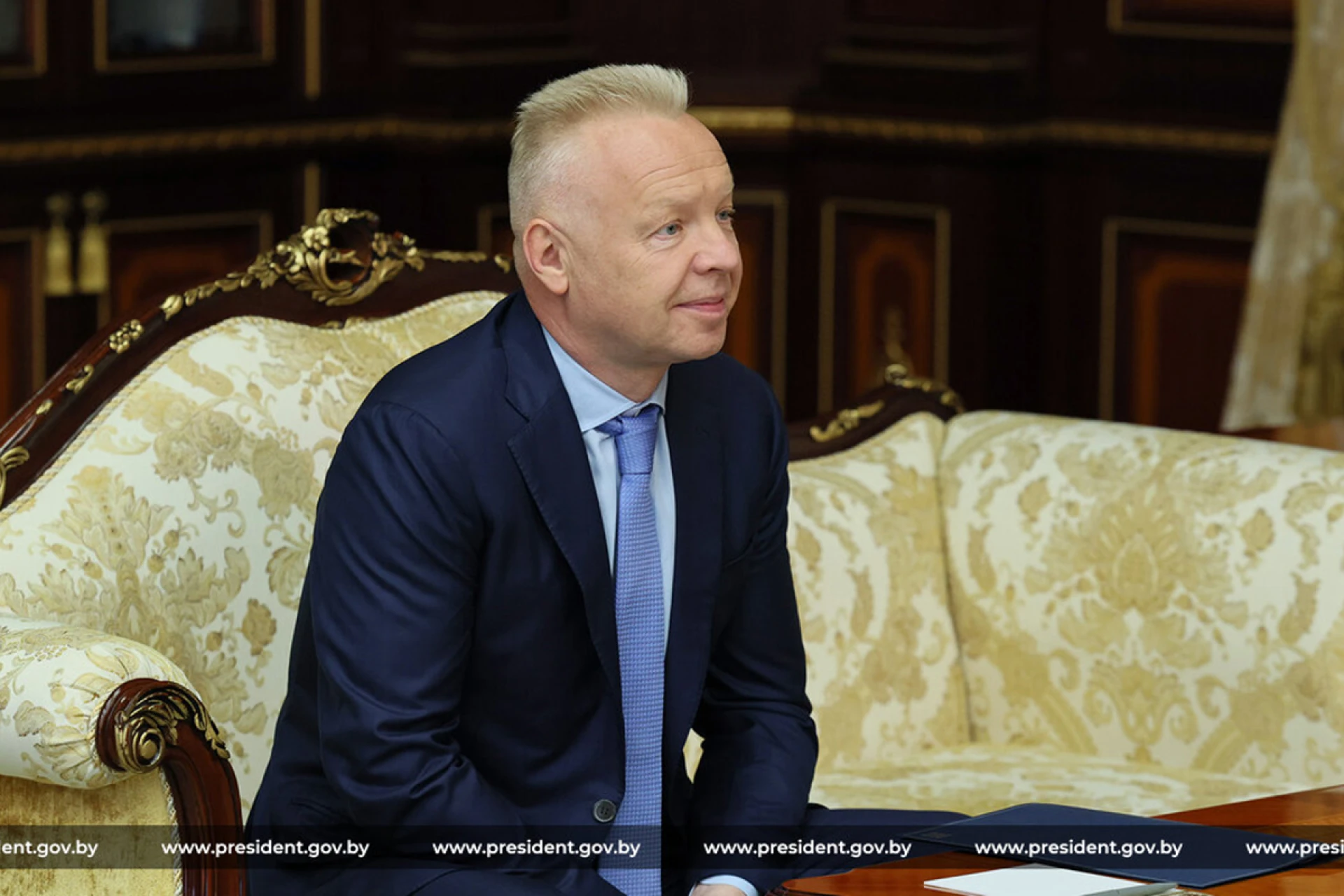 Lukashenko meets with Russian entrepreneur Dmitry Mazepin - News.by