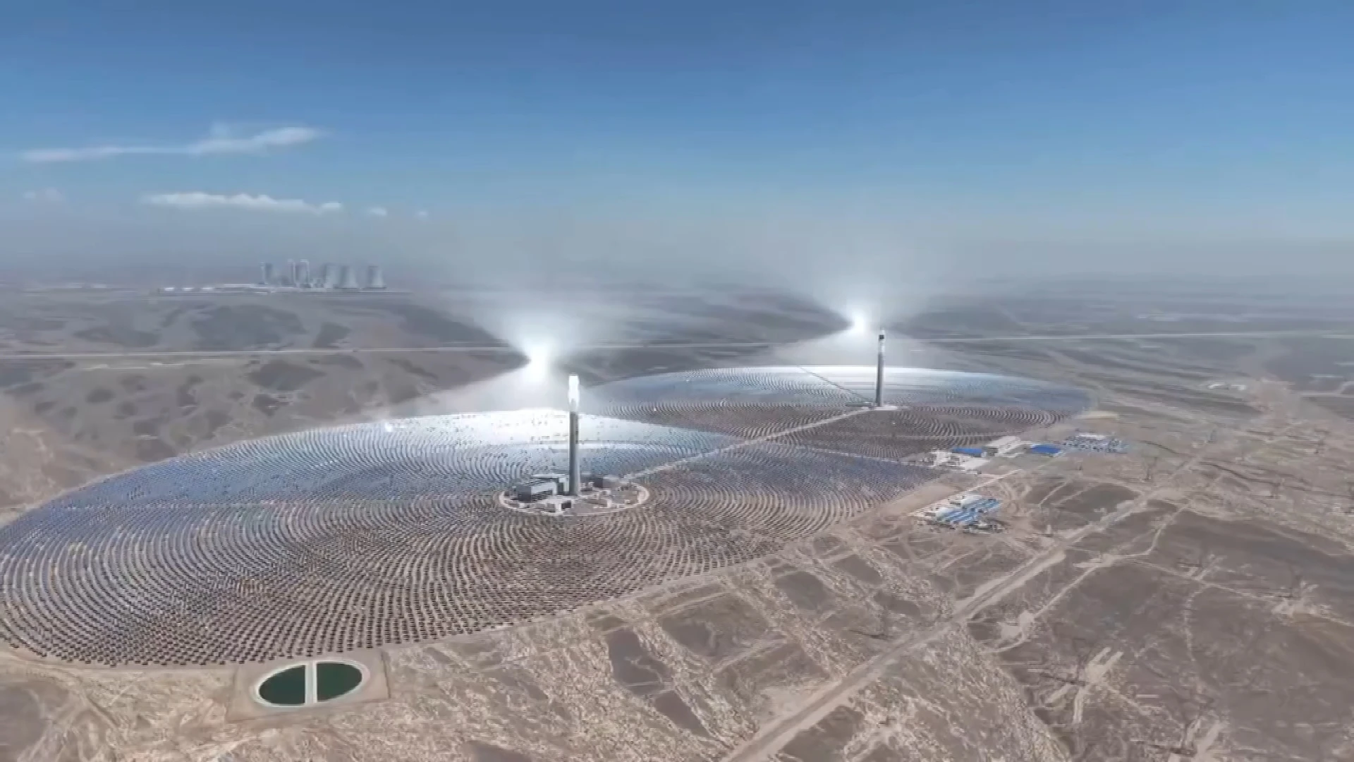 China Launches World's First Next-Generation Mirror-Solar Power Plant ...